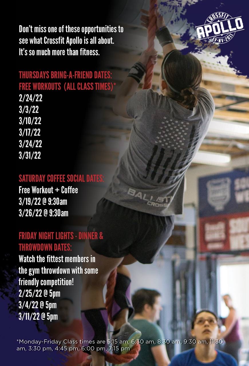 WOD – CrossFit Apollo